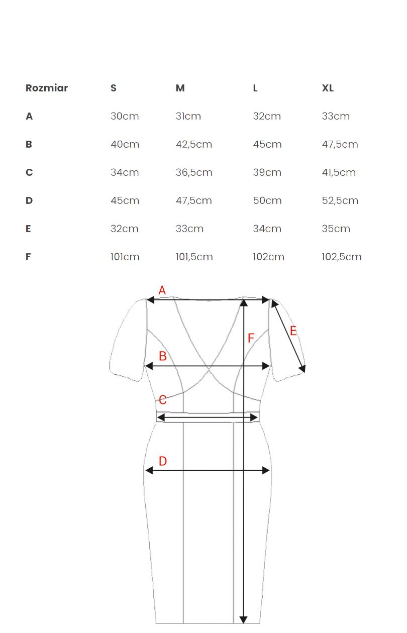 Czarna sukienka z dekoltem i mocno zaznaczoną talią M779 | czarny | Primodo.com