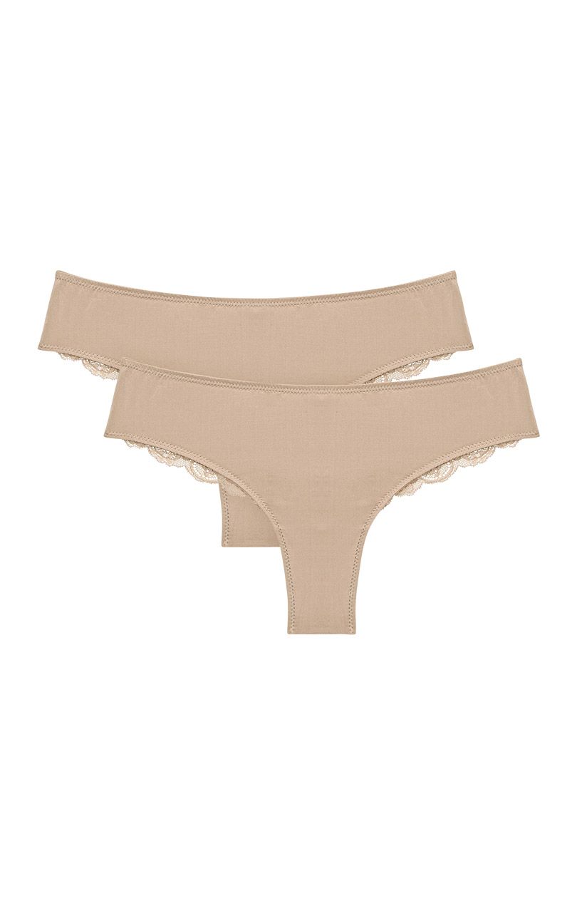 Triumph stringi typu brazyliany cieliste 2-pack Lovely Micro 10218673 ...
