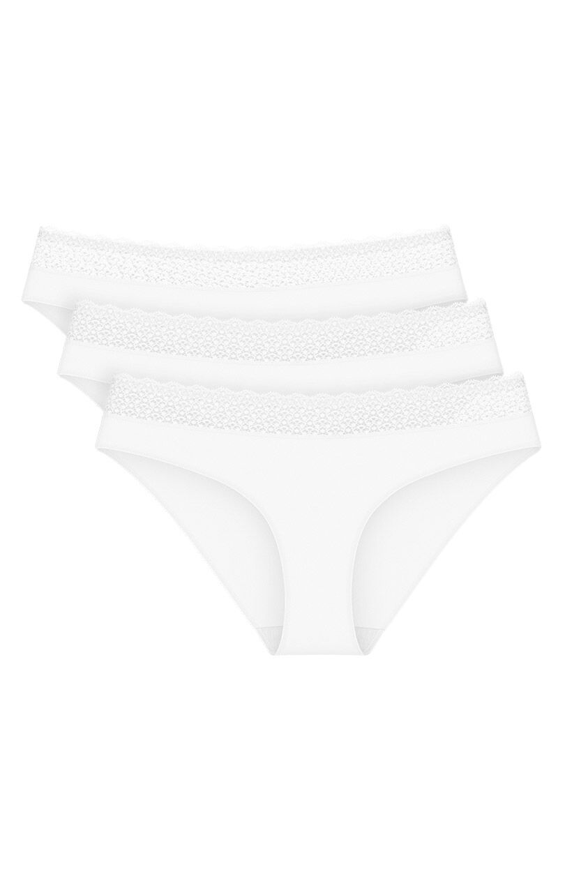 Triumph 3-pack figi damskie Feel of Modal Tai 10214907-0003 | biały ...